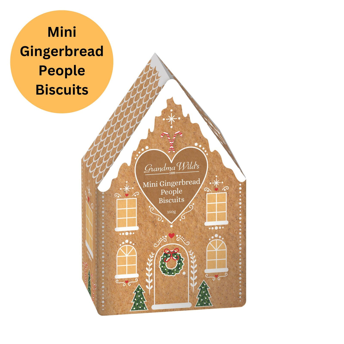 Grandma Wild's Gingerbread House Tin 150g – Bake, Table & Tea