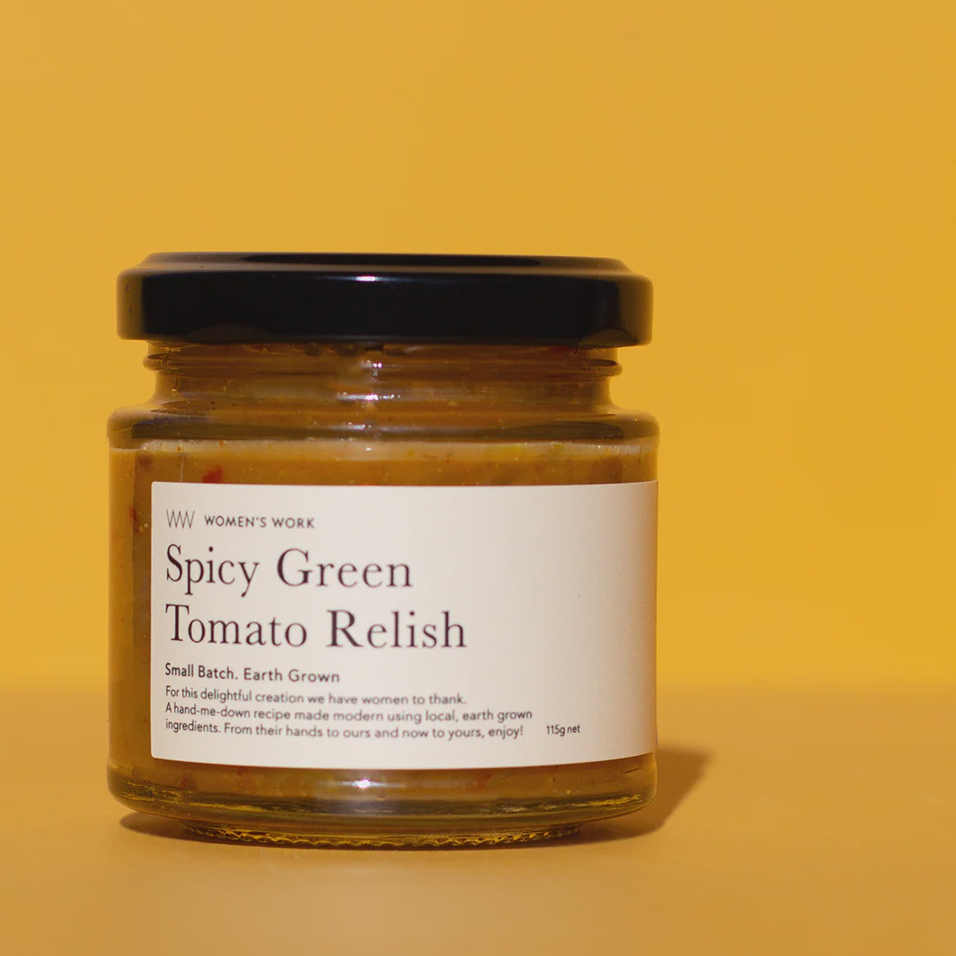Petite Spicy Green Relish 115g – Bake, Table & Tea