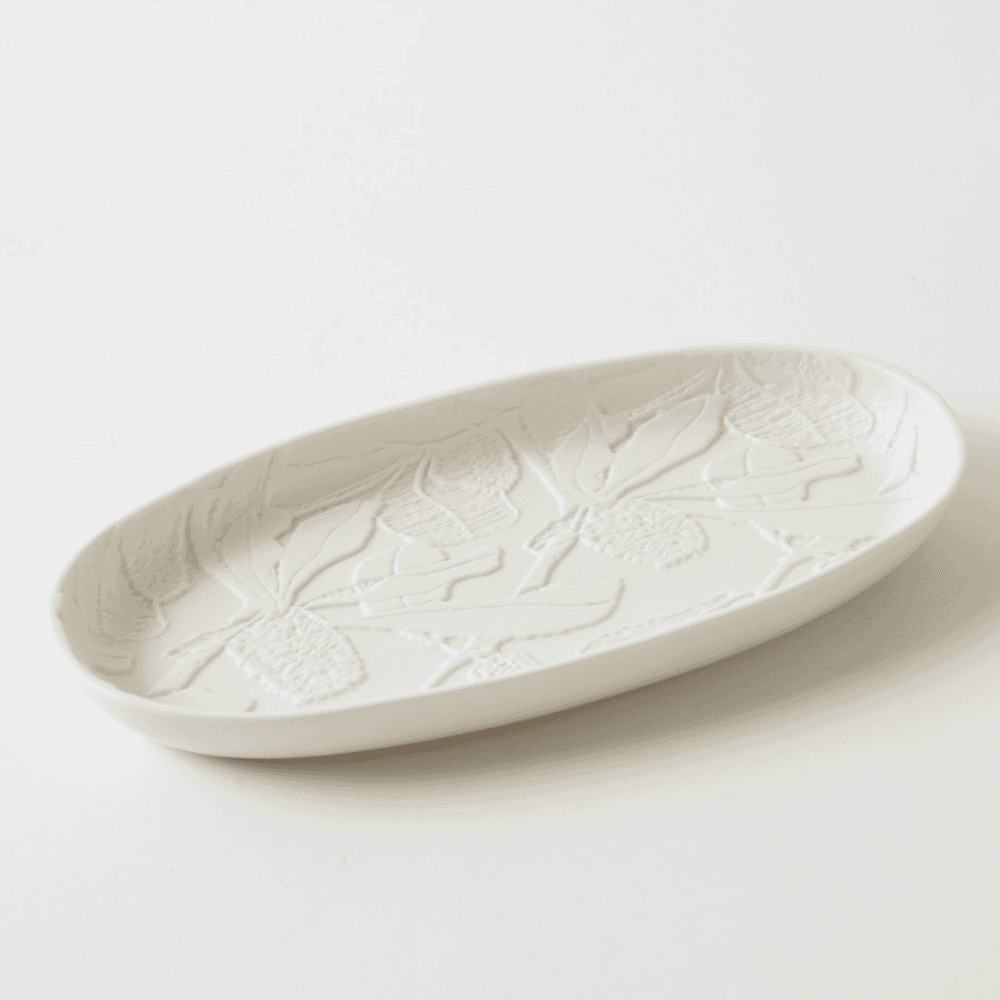 Banksia Oval Plate – Bake, Table & Tea