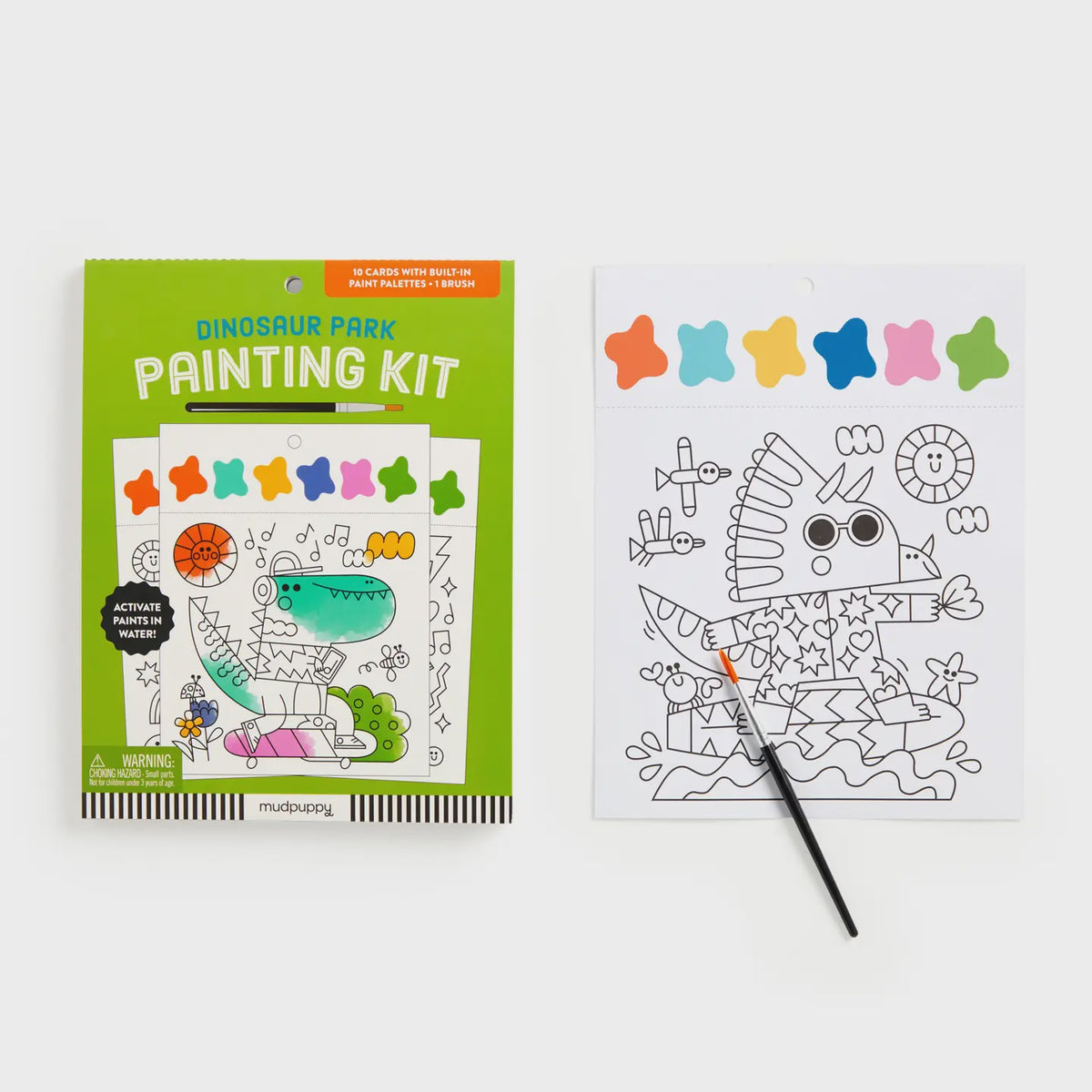 Mudpuppy Painting Kit - Dinosaur Park – Bake, Table & Tea